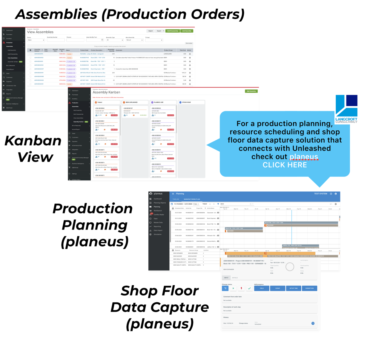 Inventory control software - Unleashed - Langcroft Consultancy